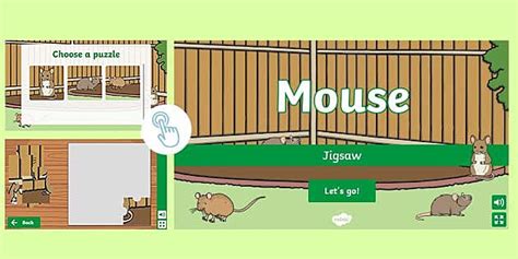 Mouse Interactive Jigsaw Teacher Made Twinkl