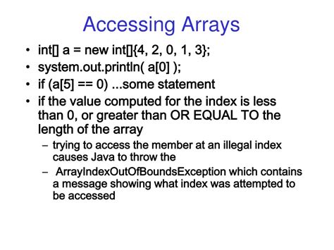 ppt essential guide to java arrays and arraylists functions