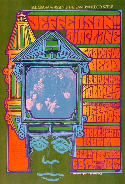 Grateful Dead Poster 1967 09 15 Jerry Garcia