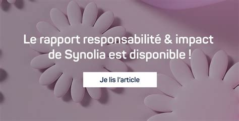 Notre Rapport Rse Est Disponible • Synolia Clara Corrand