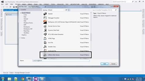 Linq to Sql Load và Thêm dữ liệu