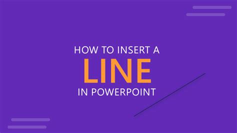 How To Insert A Line In PowerPoint Step By Step