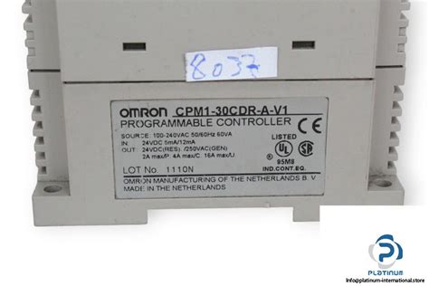 OMRON CPM CDR A V PROGRAMMABLE CONTROLLER Platinum International