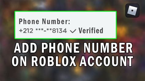 How To Add And Verify Phone Number In Roblox Account Youtube