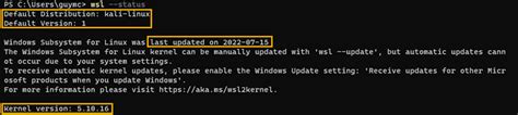 Cara Memeriksa Versi Subsistem Windows For Linux Wsl Di Windows Ilinuxgeek