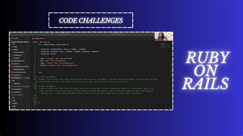 ruby on rails code challenges youtube