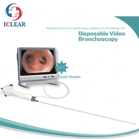 Single Use Endoscope Disposable Single Use Flexible Video Bronchoscope Single Use Bronchoscope