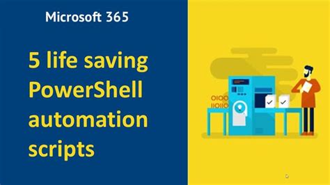 5 Microsoft 365 Life Saving Scripts Saving Lives Automation Microsoft