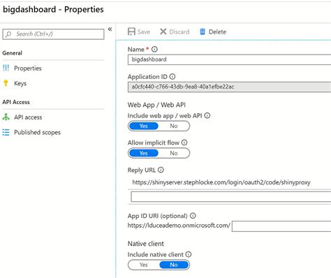 redirect uri not shinyproxy open analytics community support