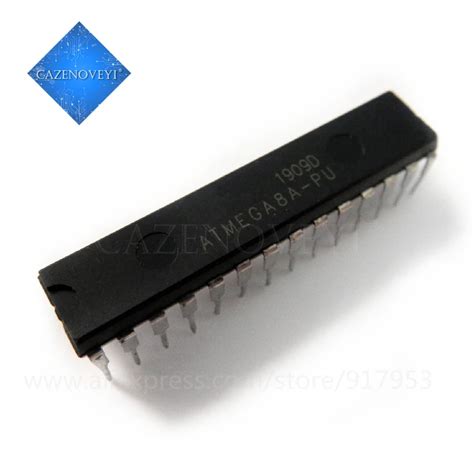 2pcs Lot ATMEGA8A PU ATMEGA8L PU ATMEGA8L ATMEGA8A ATMEGA8 DIP 28 In Stock Integrated Circuits