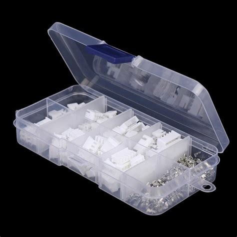 Sew 230pcsbox Xh 254 2p 3p 4p 5pin 254mm Pitch Terminal Kit Jst