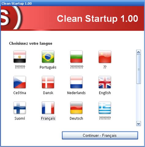 Clean Startup Télécharger