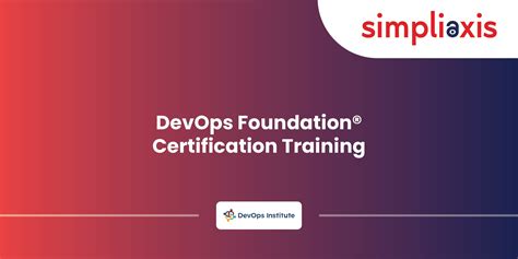 Devops Foundation Certification Training Course