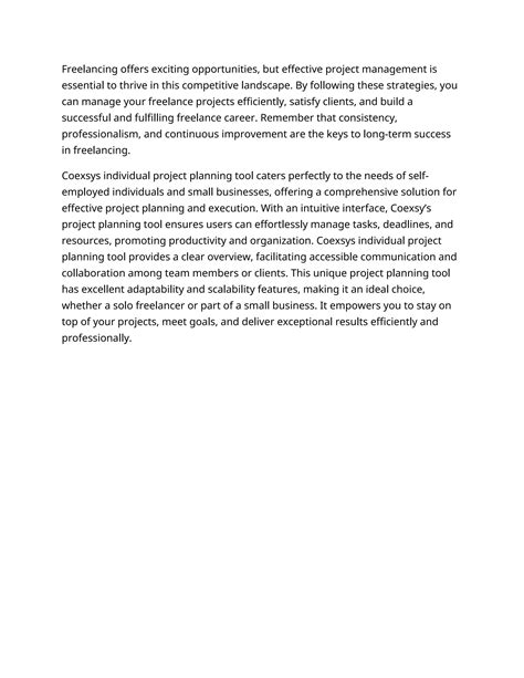 What Is Freelancer Project Managementdocx