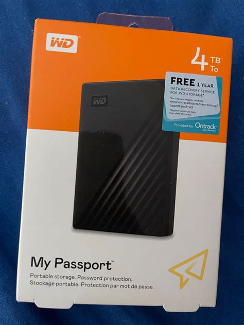 Wd My Passport External Hard Disk 4tb Computers And Tech Parts