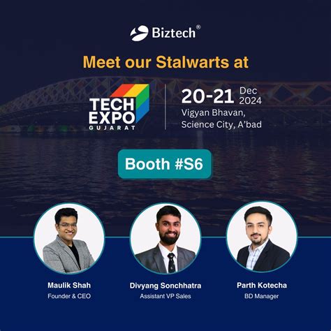 Biztech Consulting And Solutions On Linkedin Techexpogujarat2024