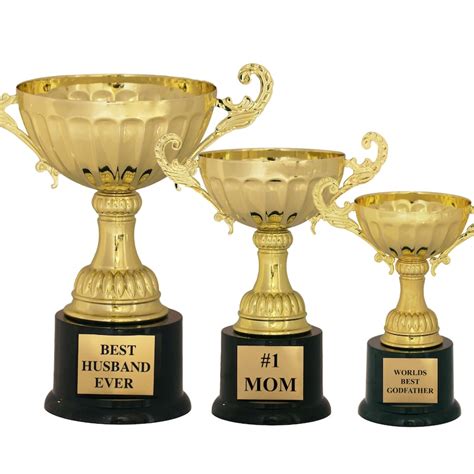 Gold Personalized Trophy Etsy