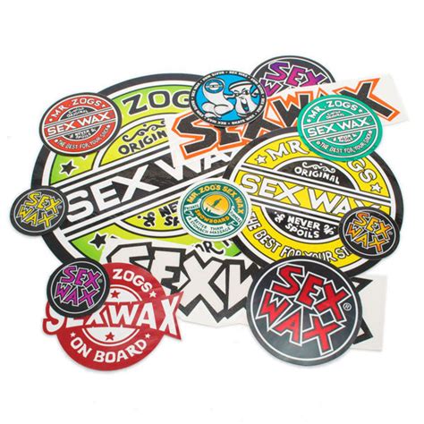Sex Wax Circular Original Logo Surf Lounge