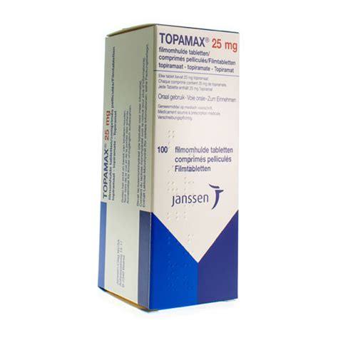 Topamax Tabl 100 X 25 Mg My Pharmacyshop