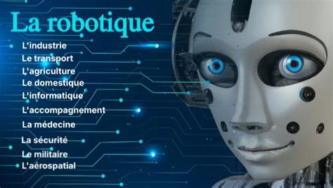 Les Différents Domaines De La Robotique