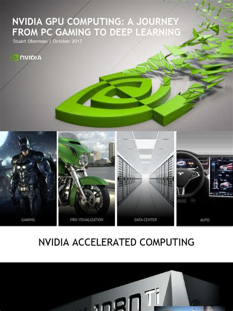 nvidia gpu computing a journey from pc gaming to deep learning pdf