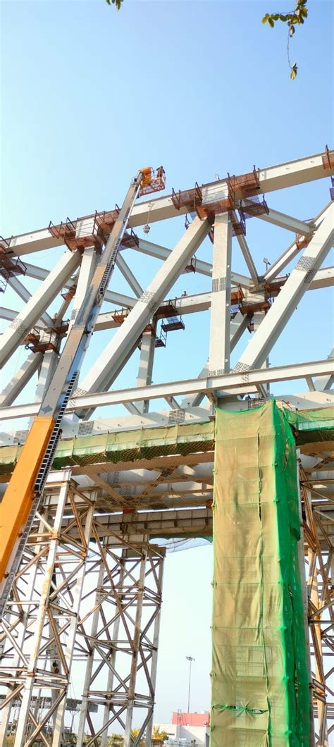 A Load Capacity Test Of The Lifeline And Full Body Harnesssafety Belt