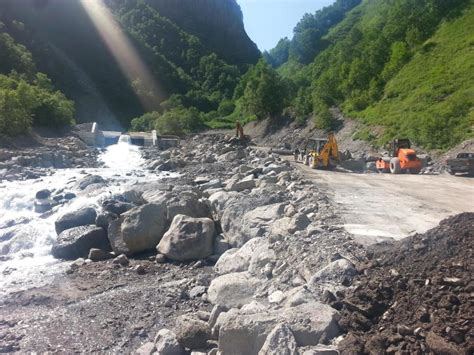 Bizhan Heshmatiazar On Linkedin Aragvi 2 Hydro Power Plant Preparing For Intake And Desander Lean