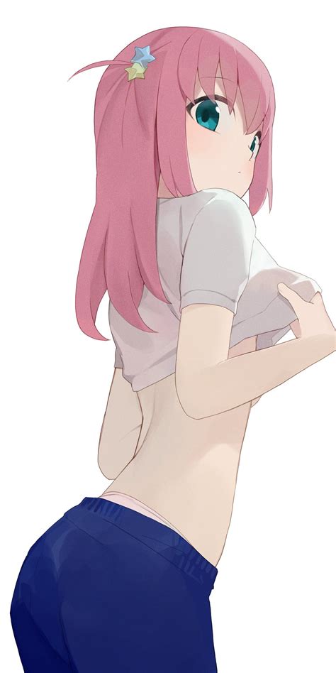 Hiroki Yyqw7151 Gotoh Hitori Bocchi The Rock Commentary Highres 1girl Alternate Hair