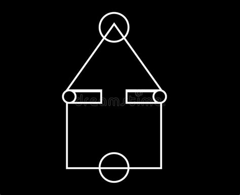 Squid Game Symbol Icon Graphic Design South Korea Film Vector Editorial Stock Photo