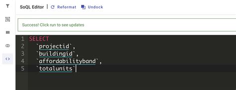 Shape And Join Data With The Soql Query Editor On The Enterprise Data Platform Data And Insights