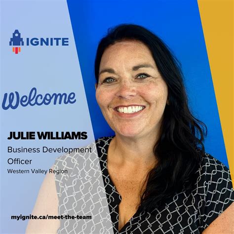 So Thrilled To Be Part Of This Incredible Team Julie Williams