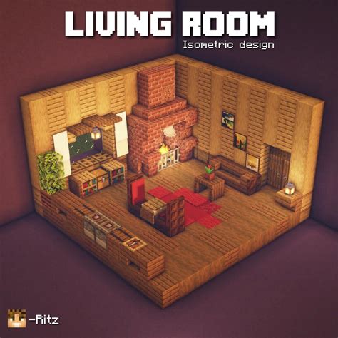 Wooden Marvels Stunning Minecraft Living Room Ideas With Natural Wood