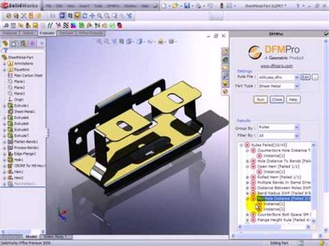 DFMPro For SolidWorks Demo YouTube