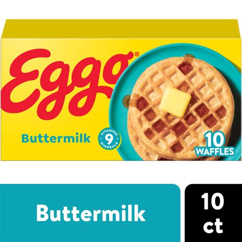Kelloggs Eggo Buttermilk Waffles Frozen Breakfast 10 Count Same Day Delivery Or Pickup