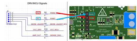 FAQ DRV8210EVM IN1 And IN2 Silkscreen Issue In The DRV8210EVM DRV8212EVM And DRV8220EVM