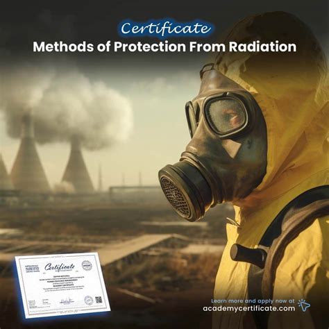 Certificado De Métodos De Protección Contra La Radiación Academy