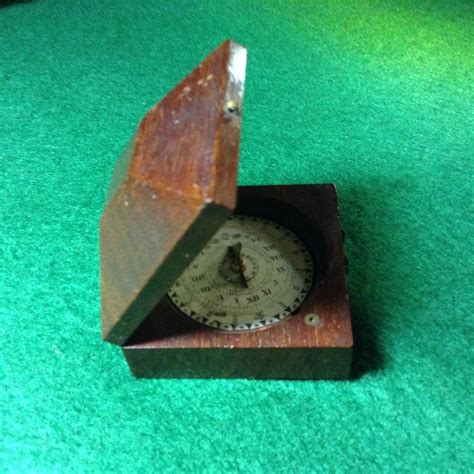 Antique Sundial Compass Pantochronometer Made By Braham Bristol