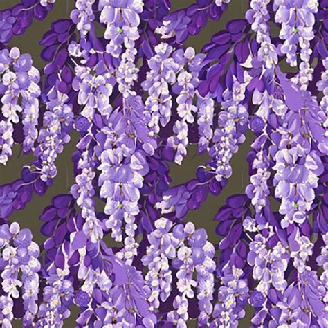 Premium Ai Image Cascading Wisteria Vines With Clusters Of Purple