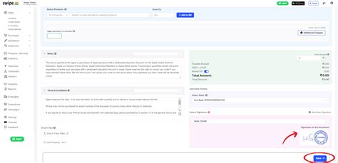 how to create subscription recurring invoice on web general swipe