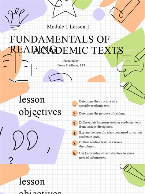 Module 1 Lesson 1 Fundamental Differences Pdf Verb Thesis