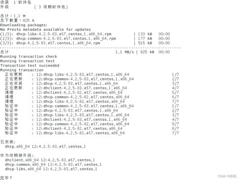 Centos Dhcp配置 Centos设置dhcp Csdn博客