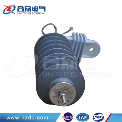 24kv Lightning Surge Arrester Distribution System Impulse Withstand Metal Oxide Zinc Arrester