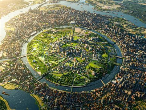 Closed Loop Systems For Materials Energy And Water Are Used By Urban