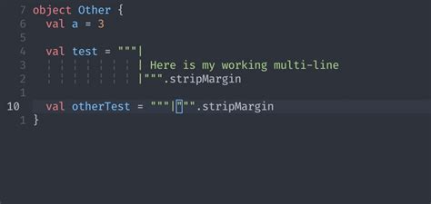 Multiple Multi Line Strings In A File Throw Off Formatting · Issue 1477 · Scalametametals · Github
