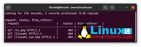 如何在ubuntu 2004上安装和使用ngxtop Linux迷