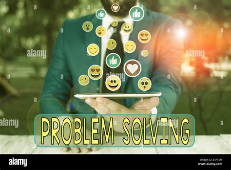 Handwriting Text Writing Problem Solving Conceptual Photo Process Of