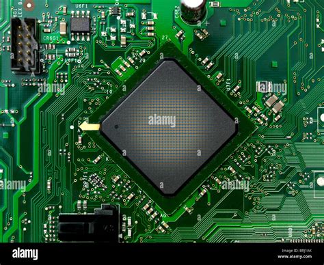A Computer Processor Stock Photo Alamy