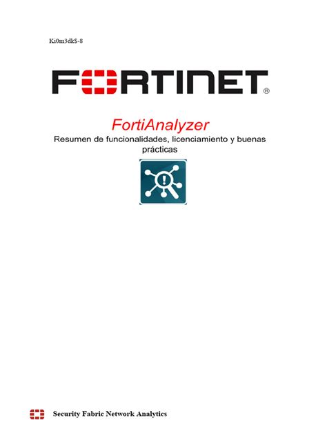 Documento Descriptivo Fortianalyzer V2 Pdf V Mware Computación En La Nube