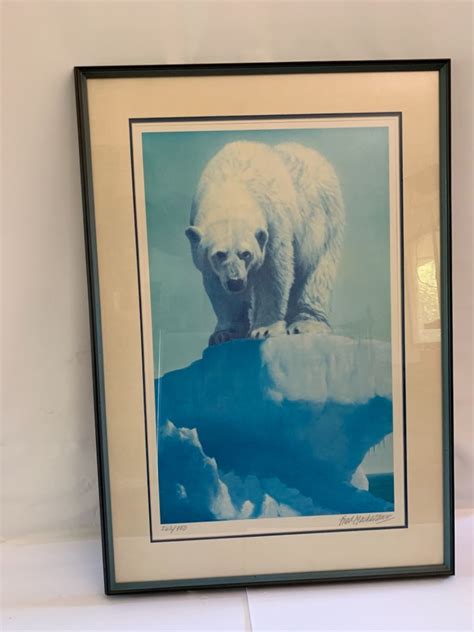 Lot 68 “face To Face” By Fred Machetanz Signed And Numbered And Coa