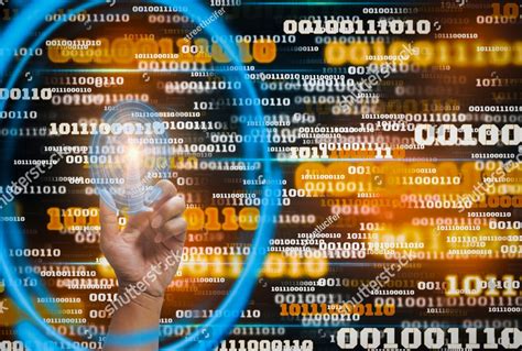 Innovation Futuristic Digital Data Binary Code Background Technology